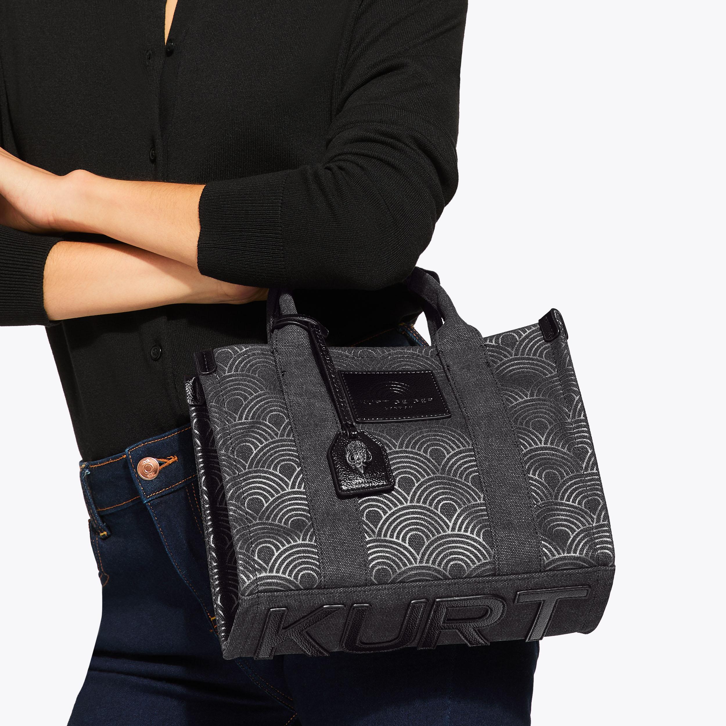 SMALL SOUTHBANK TOTE Black Rainbow Small Cross Body Purse by KURT ...