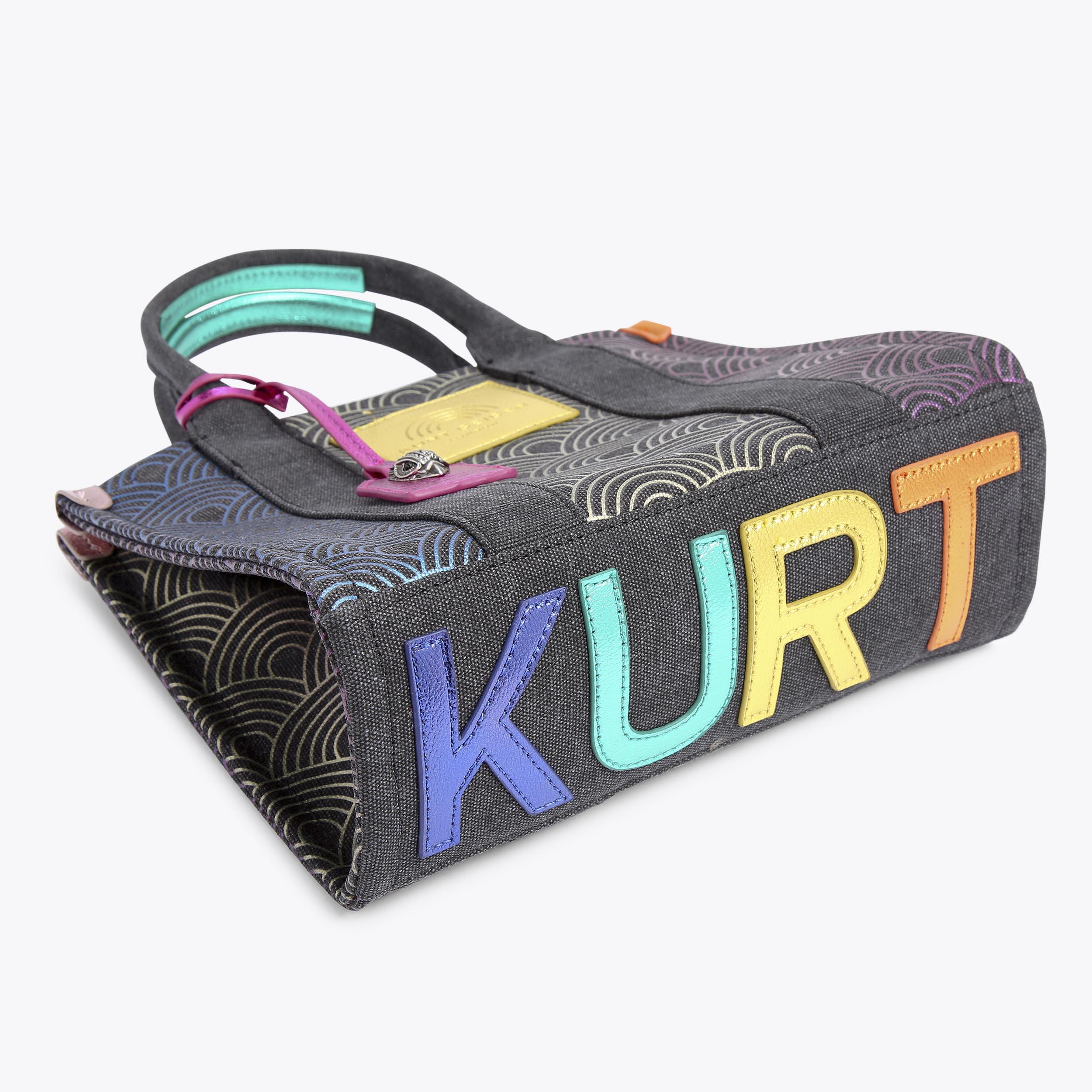 SMALL SOUTHBANK TOTE Mini Rainbow Ombre Cross Body Purse by KURT GEIGER ...