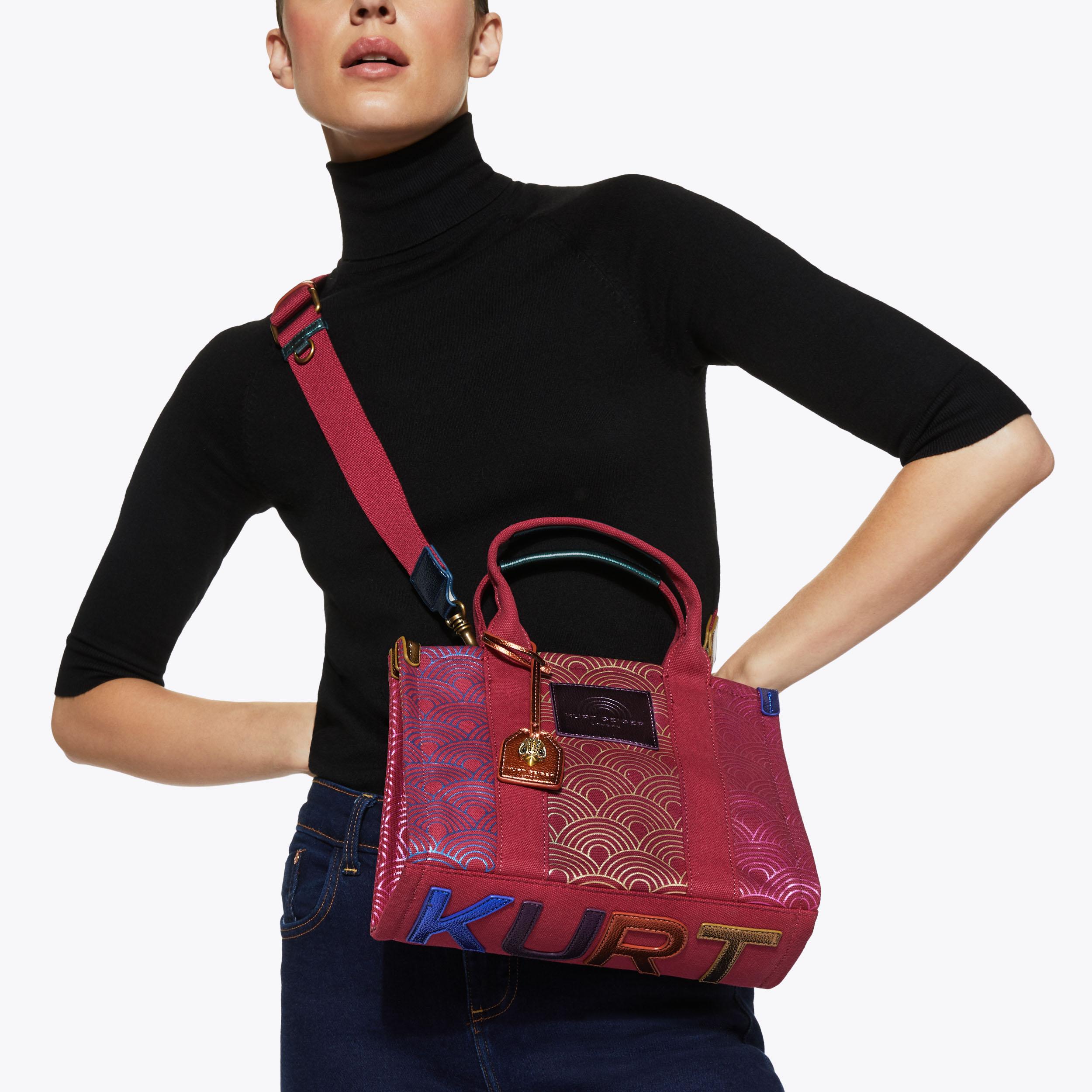 SMALL SOUTHBANK TOTE Red Ombre Tote Purse by KURT GEIGER LONDON