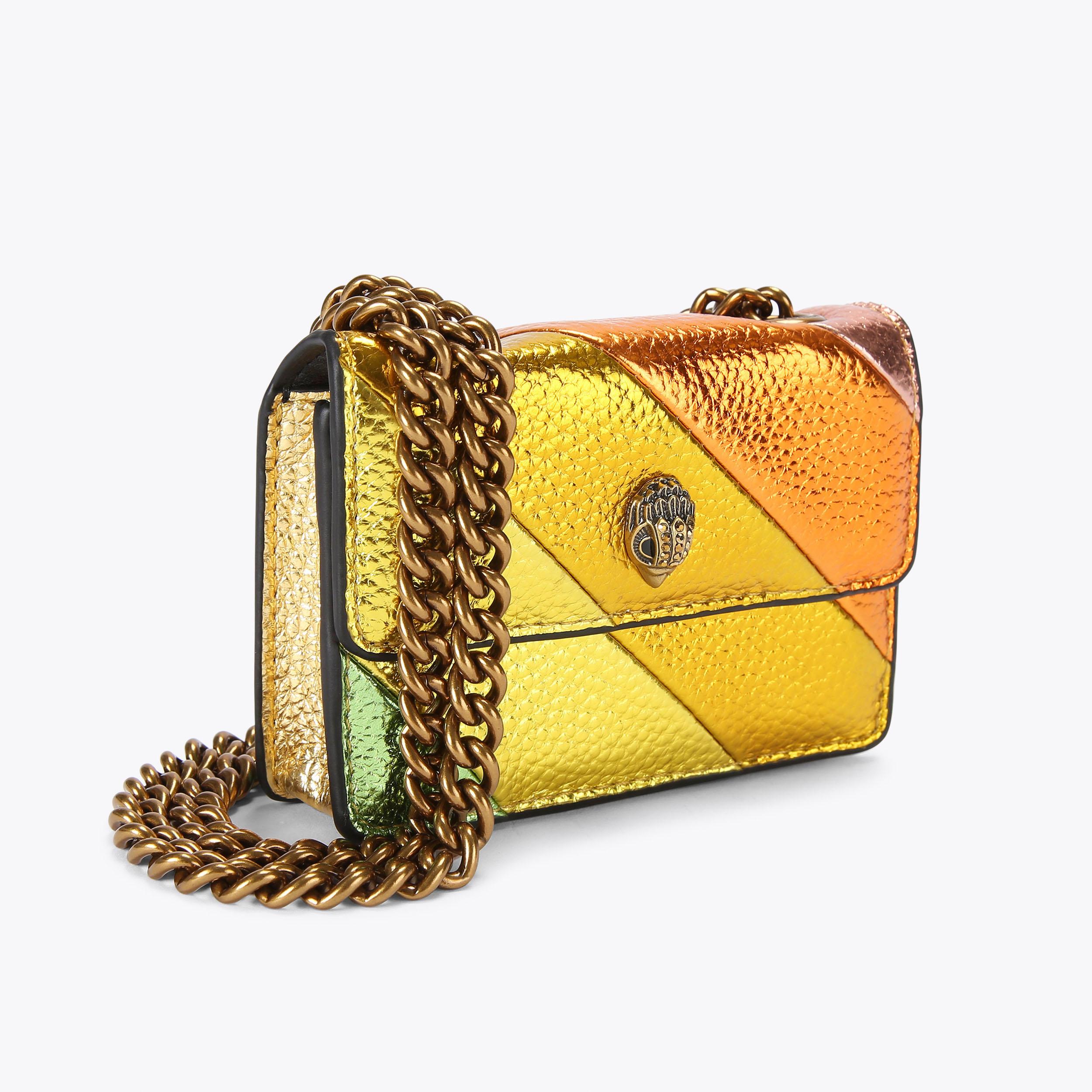 MICRO KENSINGTON Blue Mini Cross Body by KURT GEIGER LONDON