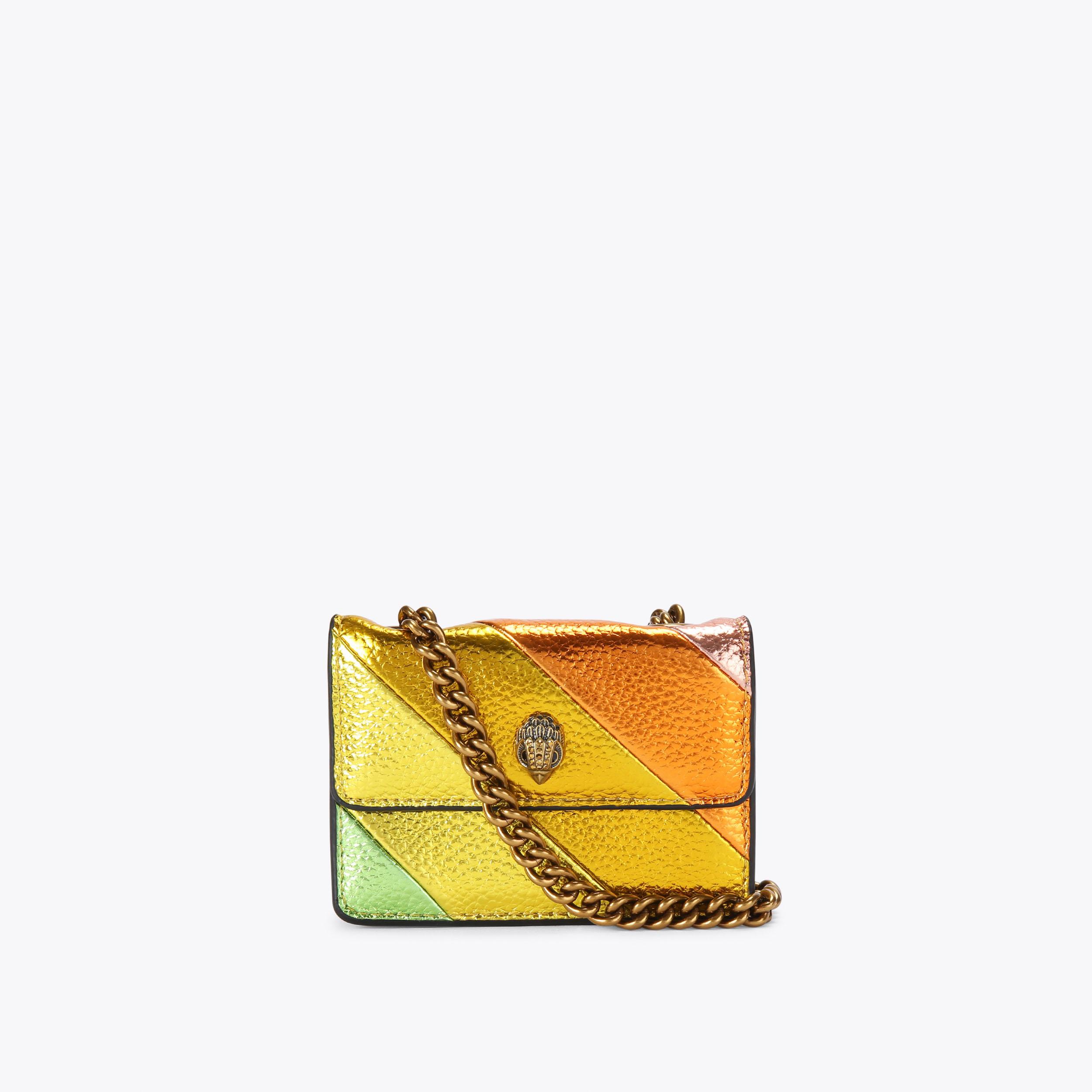 MICRO KENSINGTON Blue Mini Cross Body by KURT GEIGER LONDON