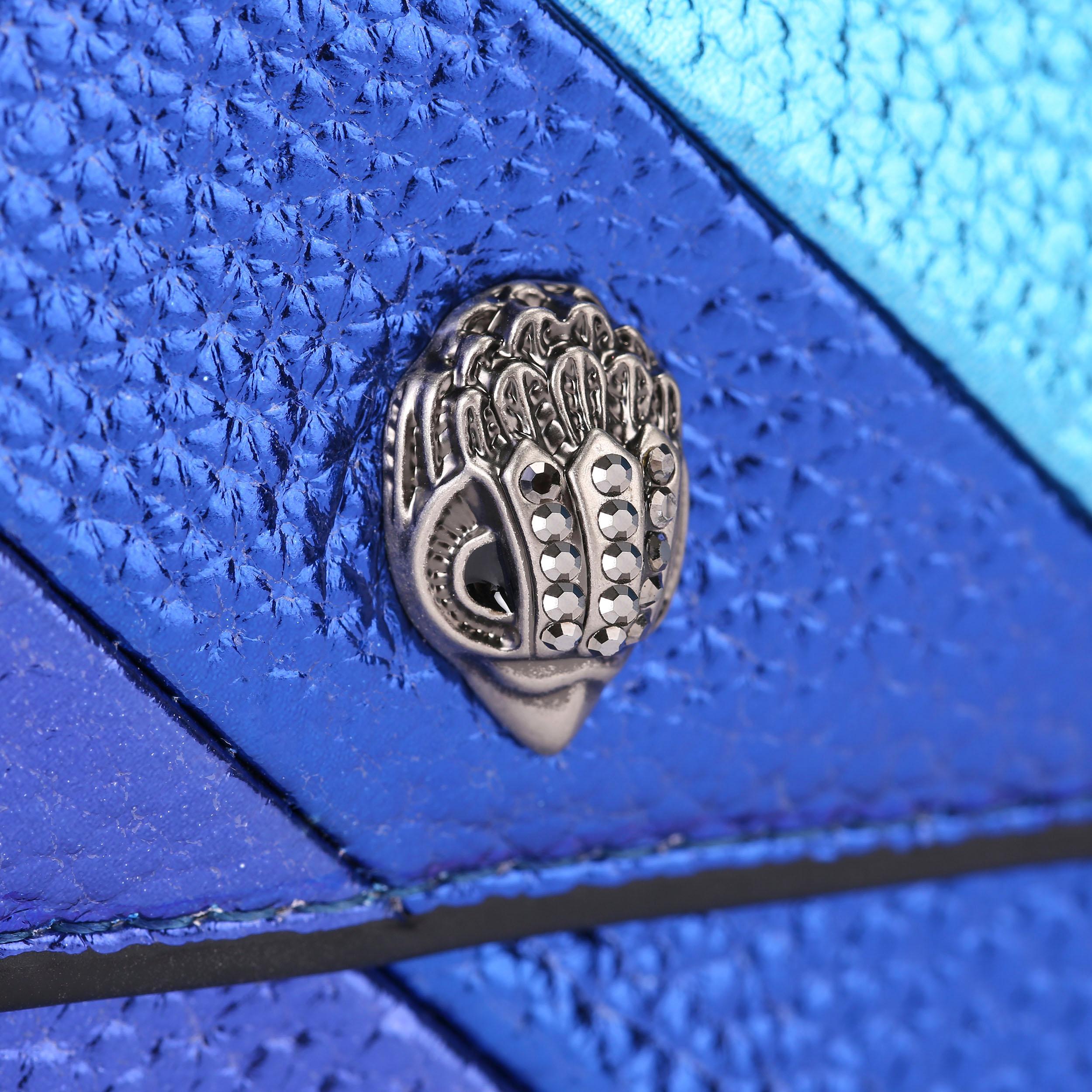 MICRO KENSINGTON Blue Micro Cross Body by KURT GEIGER LONDON