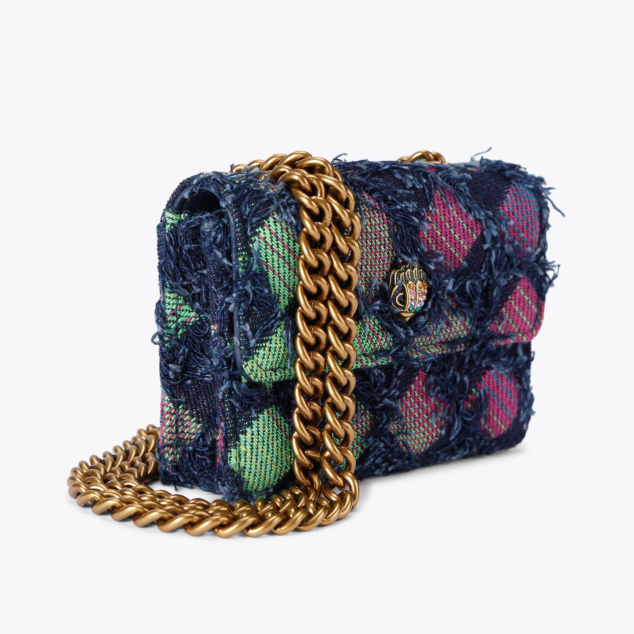 MICRO KENSINGTON Ombre Denim Micro Bag by KURT GEIGER LONDON